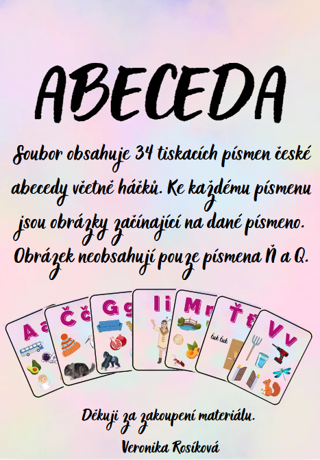 ABECEDA - Český jazyk | UčiteléUčitelům.cz